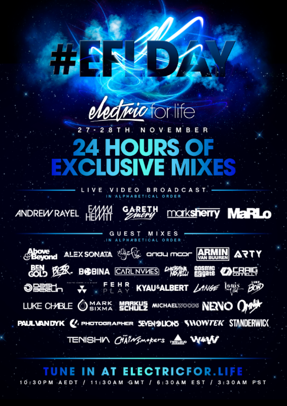 WORLD EVENTS: Gareth Emery Announces #EFLDAY • TRANCEPORTED